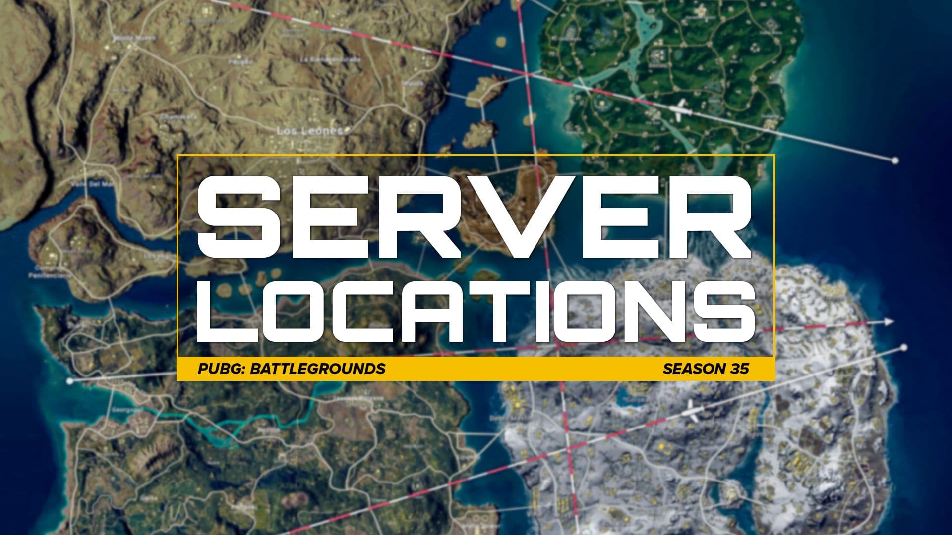 PUBG Server Locations 2026 – Find the Best Connection for Low Ping ...