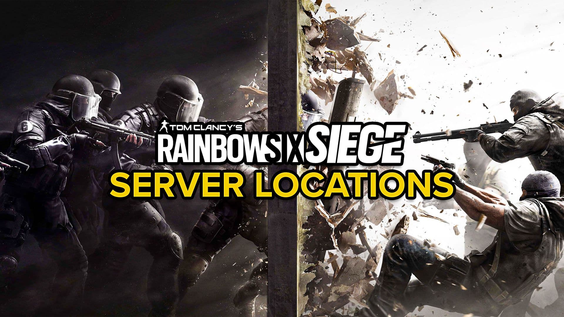Best R6 Siege X Server Locations for Low Ping & No Lag | Netduma