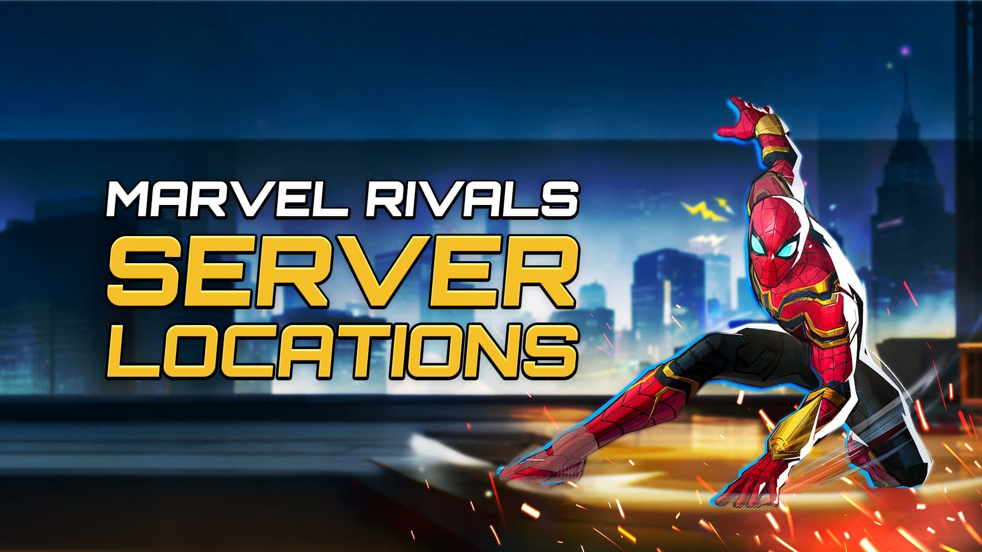 Marvel Rivals Season 1 Server Locations | Play with Low Ping | Netduma